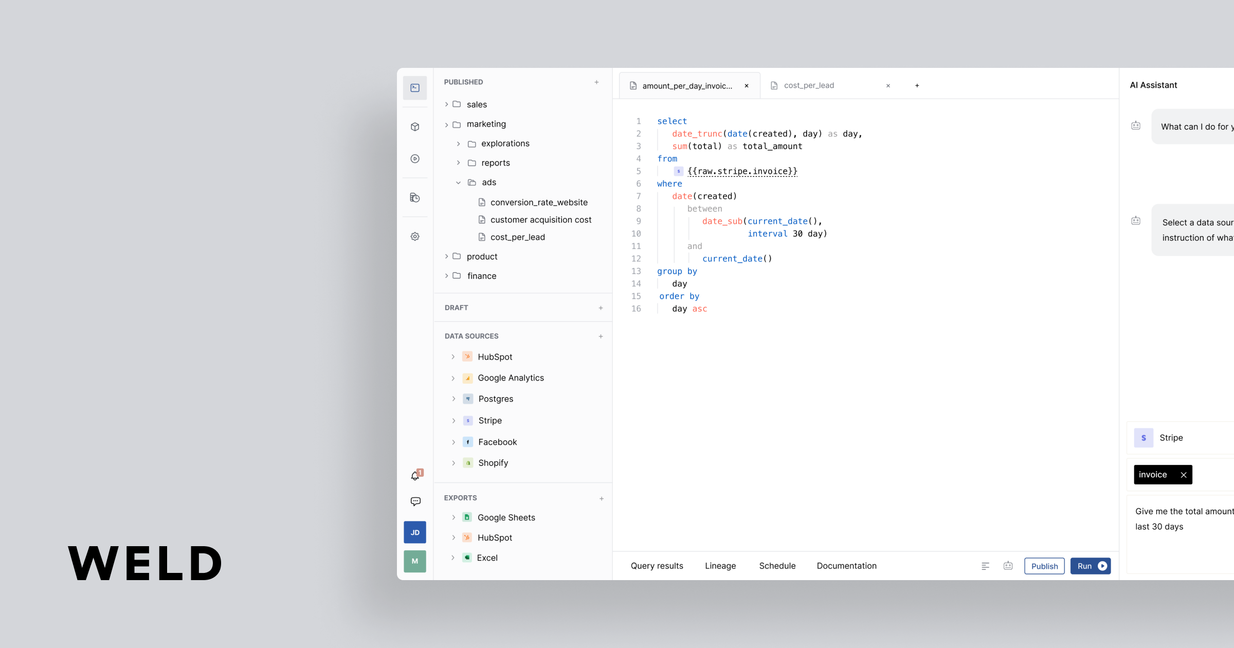 Segment connector | WELD